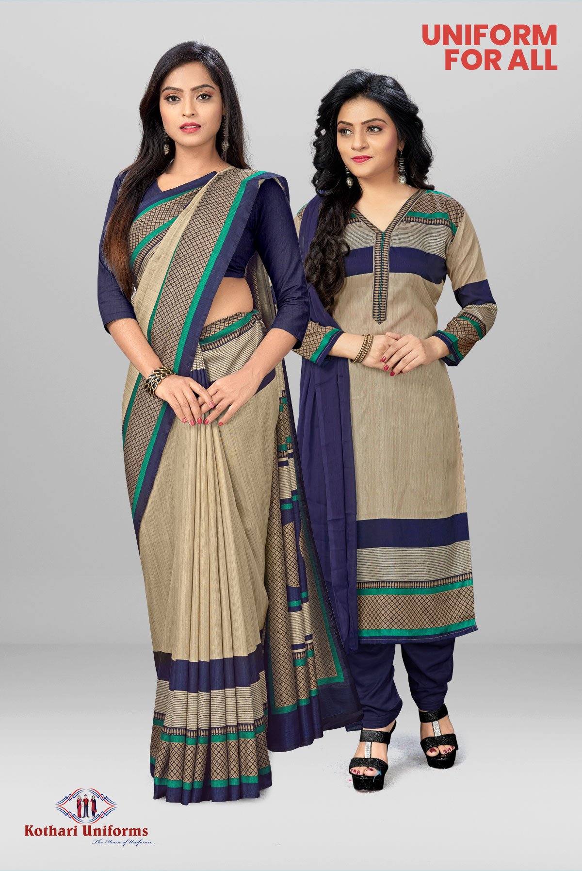 Uniform for All - UFA6 | Kothari Uniforms | Saree Salwar Combo