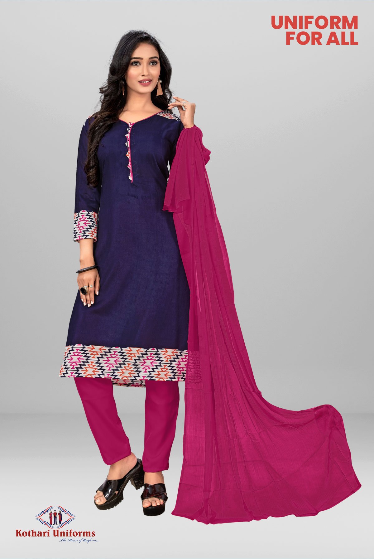 Corporate Uniform - CC2 | Kothari Uniforms | Uniform Salwars (Churidar)