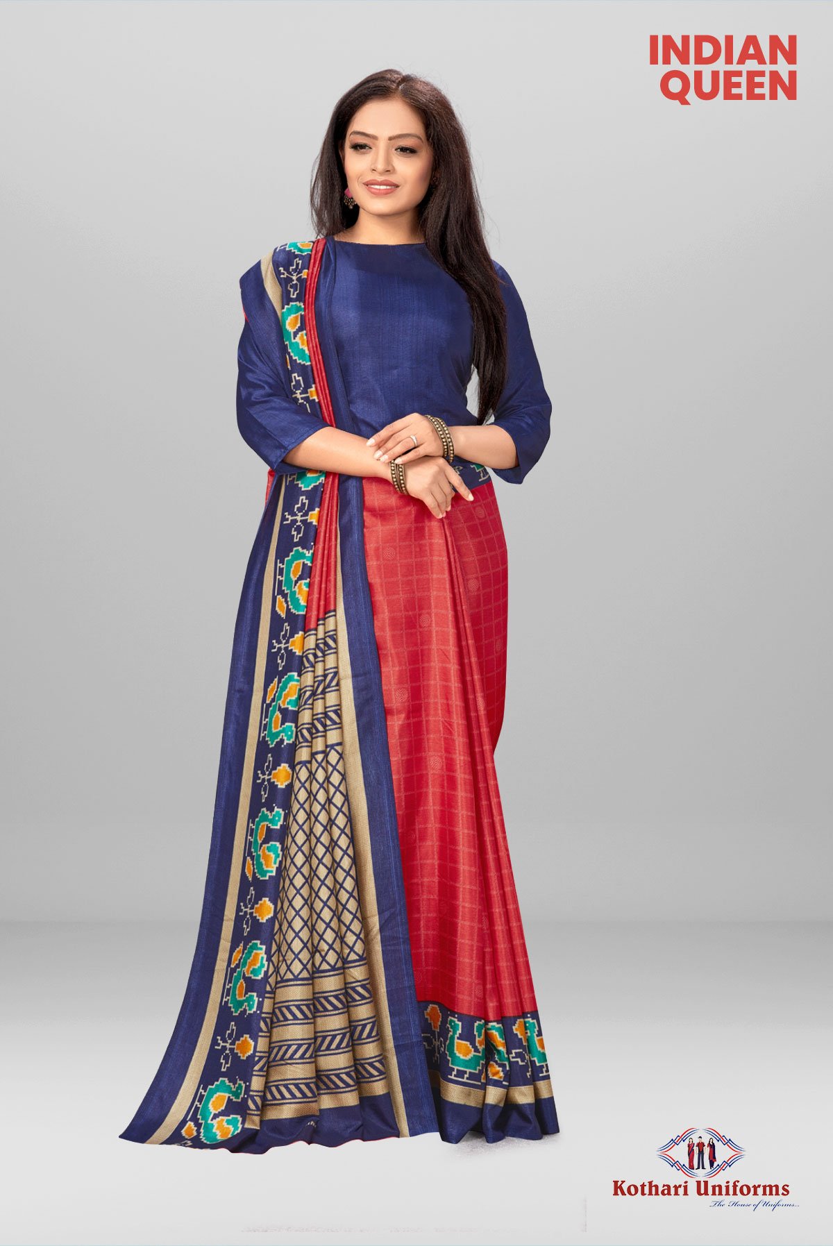 Indian Queen - IQ4D | KOTHARI UNIFORMS | Uniform Sarees