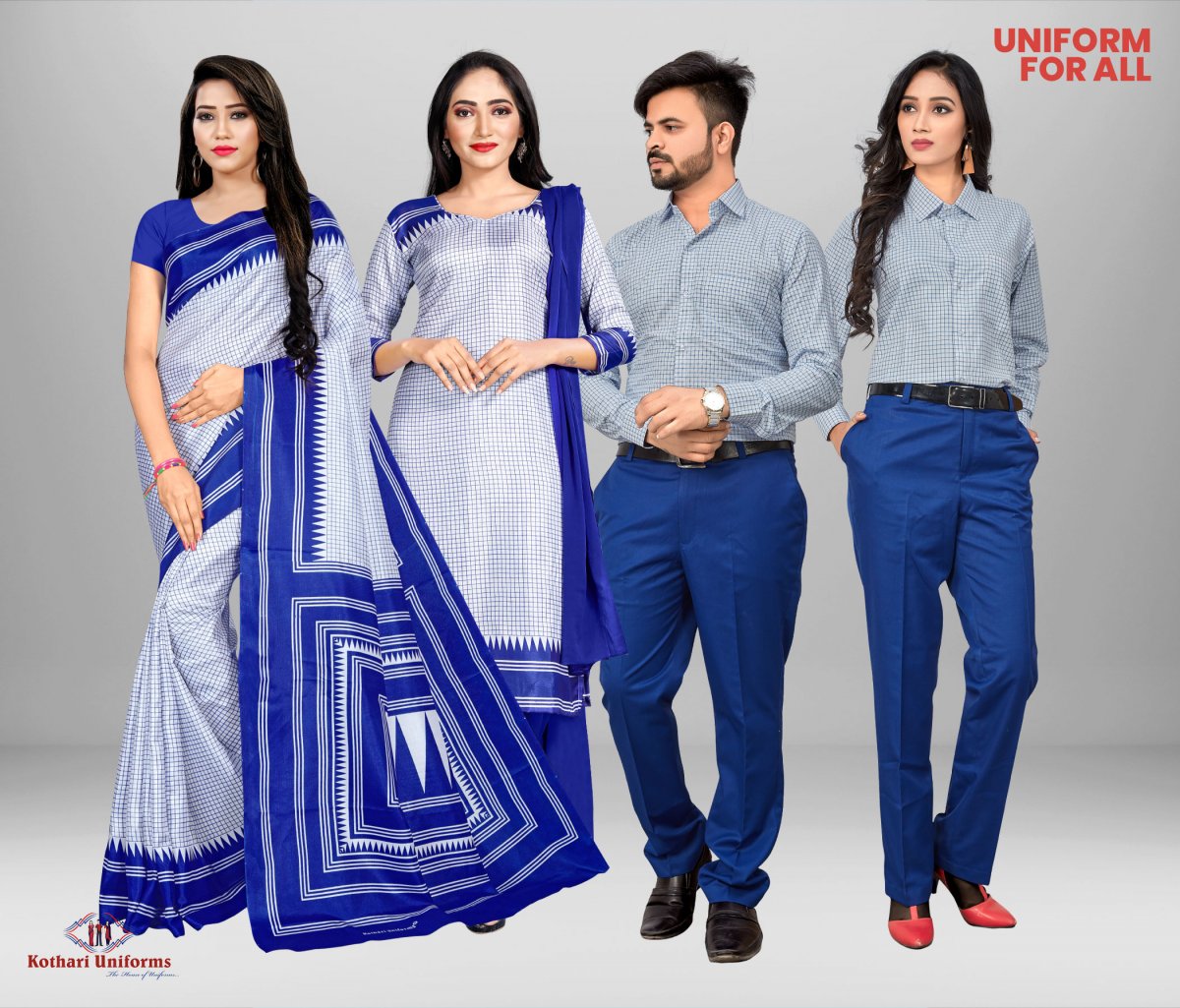 India’s largest Collection of UNIFORM FOR ALL COLLECTION SAREES ...