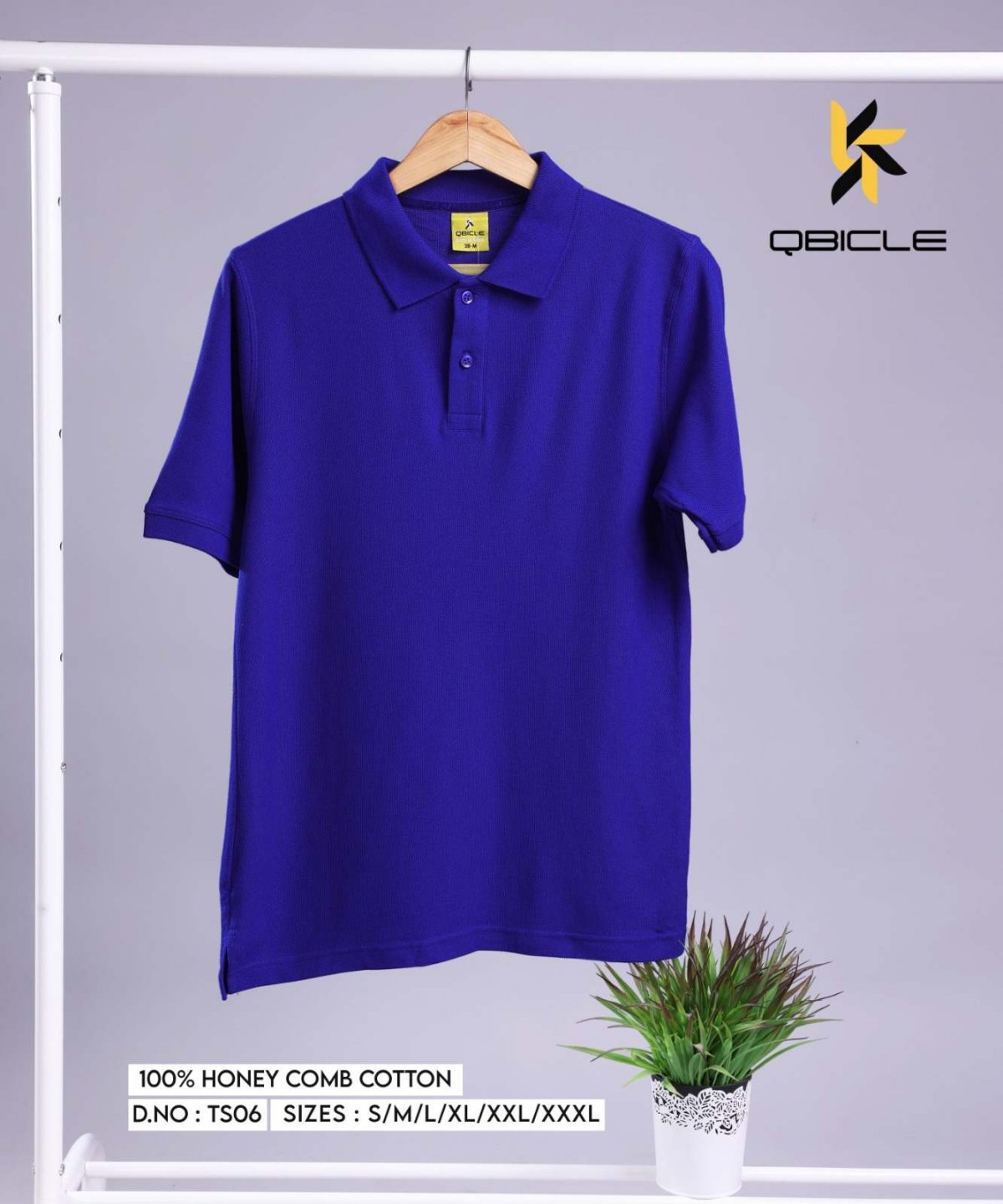 Corporate Polo T-Shirt Royal Blue -TS#06