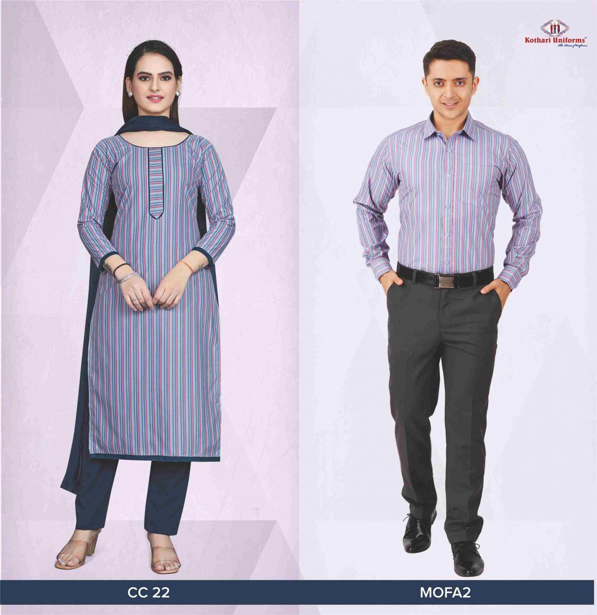 Male & Female Combo CC22 & MOFA,2 | Kothari Uniforms | Formal Uniforms