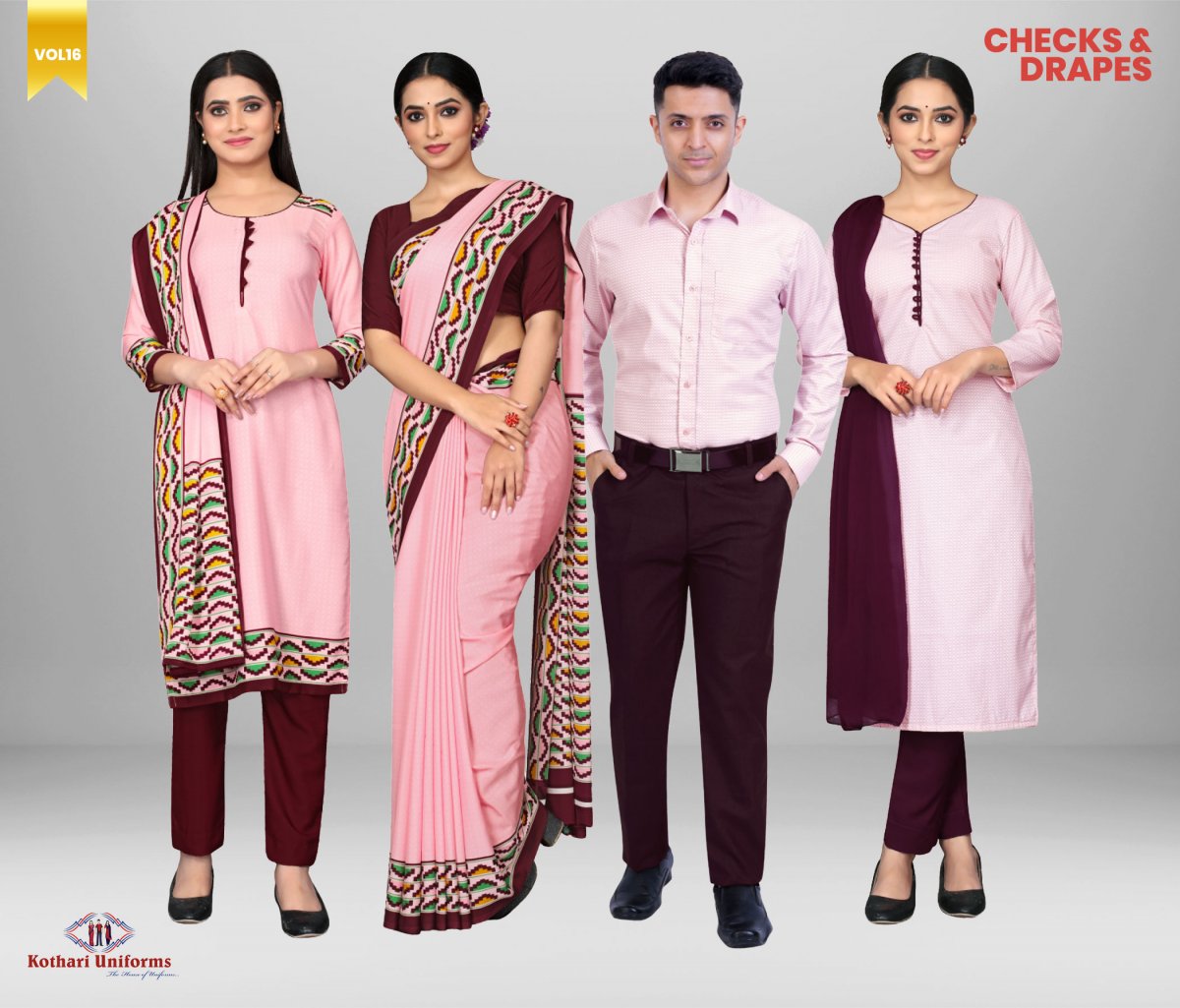 India’s largest Collection of UNIFORM FOR ALL COLLECTION SAREES ...