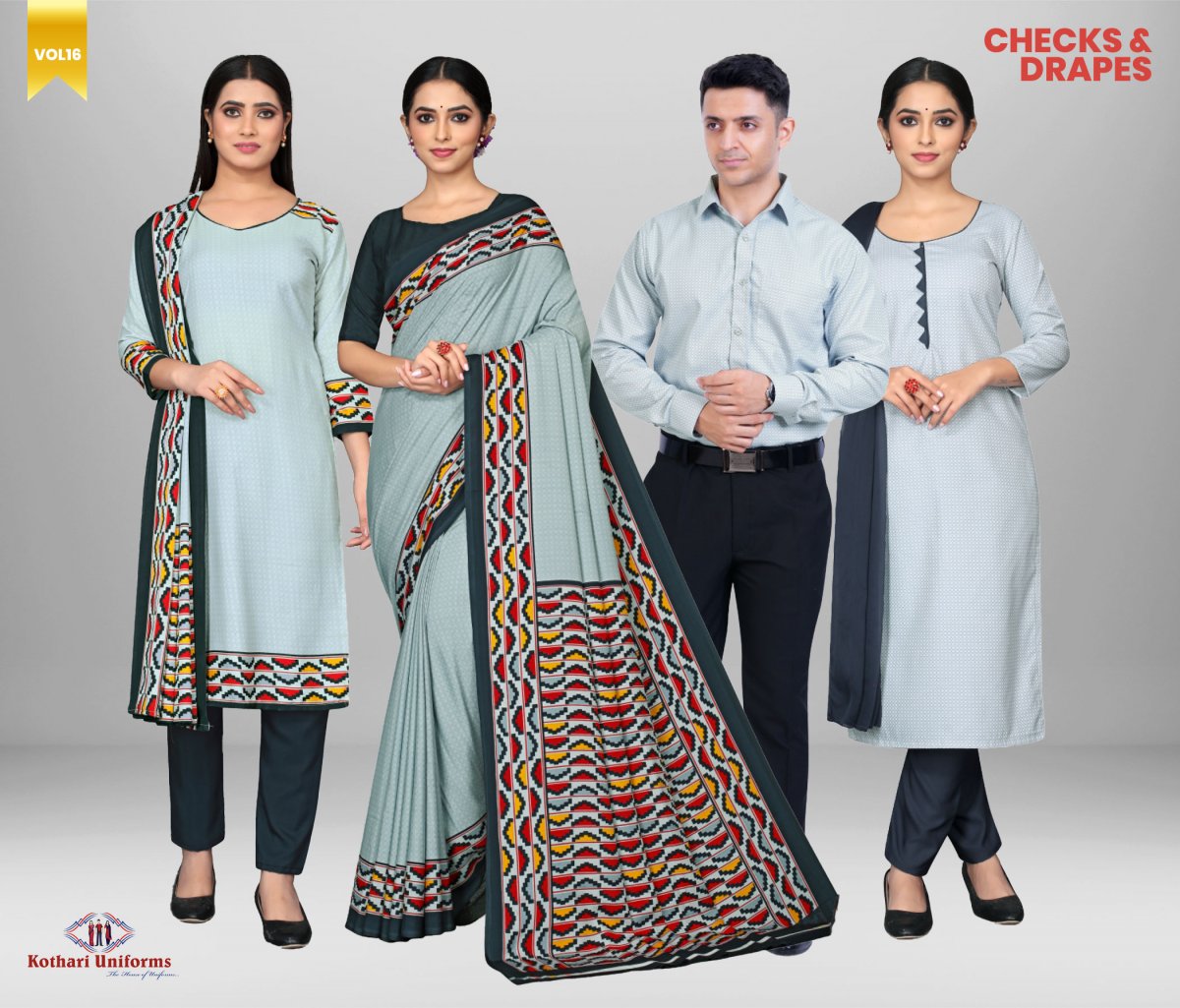 India’s largest Collection of UNIFORM FOR ALL COLLECTION SAREES ...