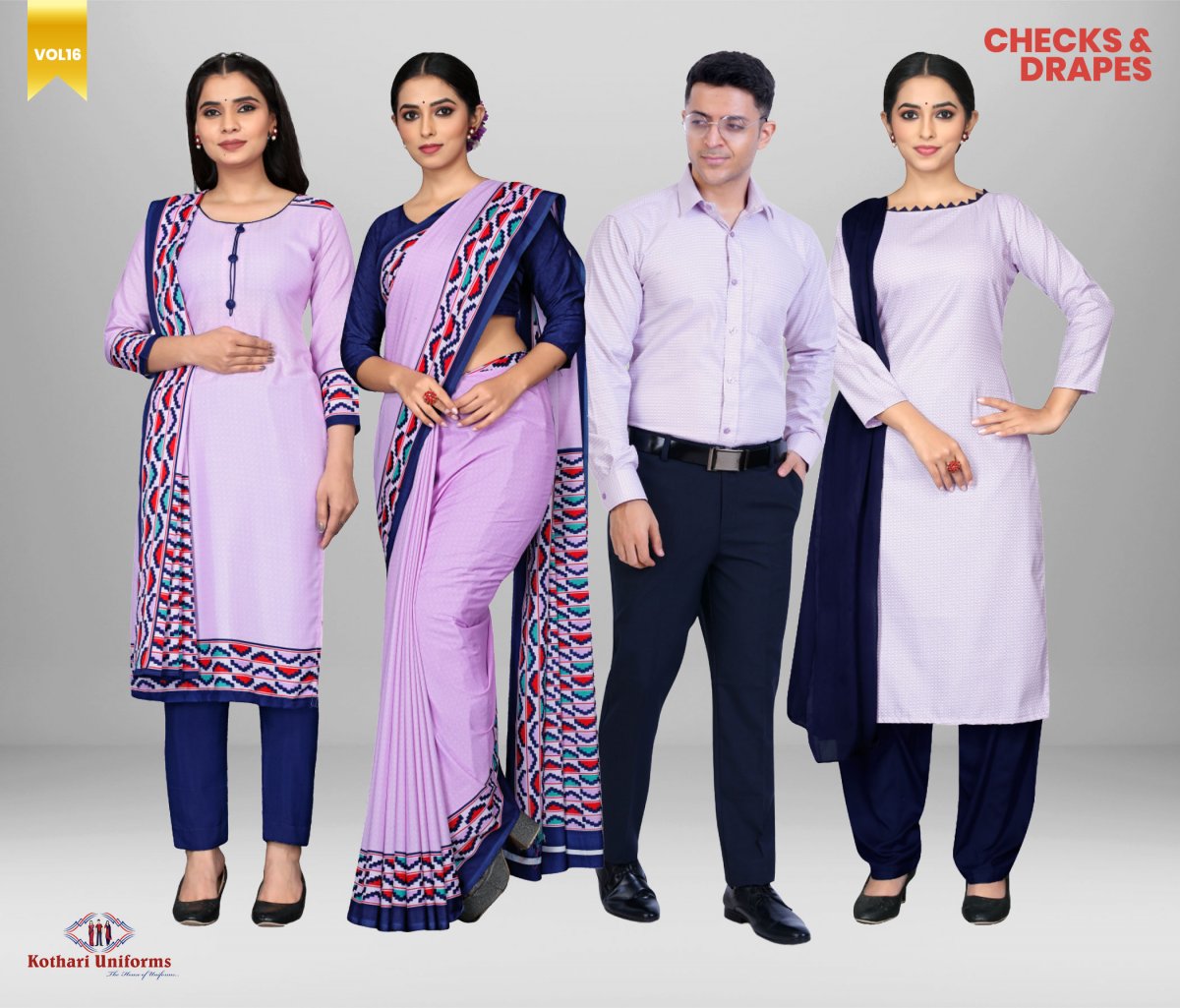 India’s largest Collection of UNIFORM FOR ALL COLLECTION SAREES ...