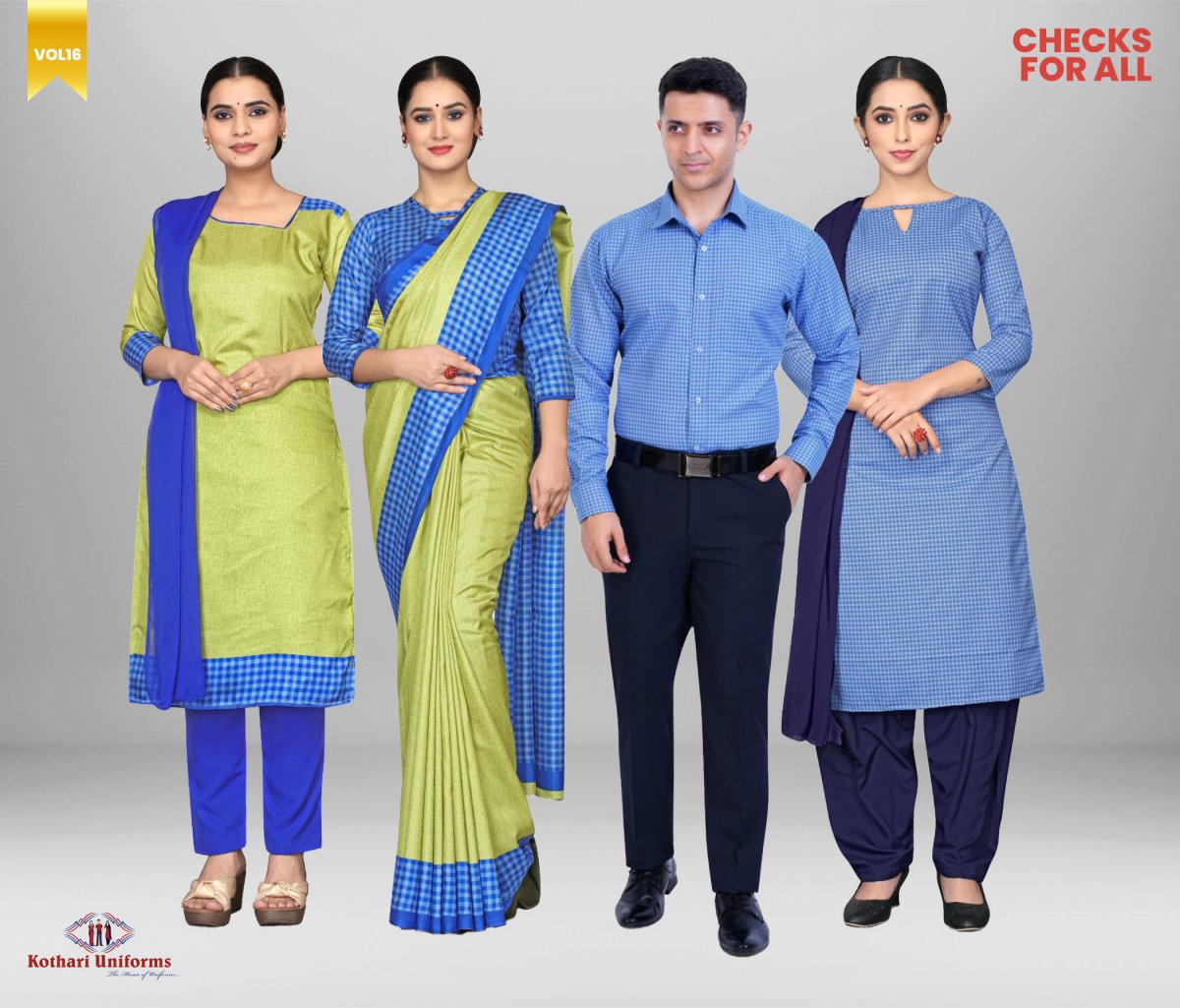 India’s largest Collection of UNIFORM FOR ALL COLLECTION SAREES ...