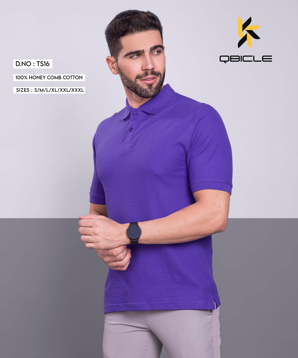 TS16 - Corporate Uniform Tshirts | Kothari Uniforms | Qbicle
