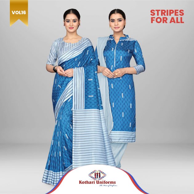 SFA6 - Saree Salwar Uniform Combo | Kothari Uniforms | Stripes For All