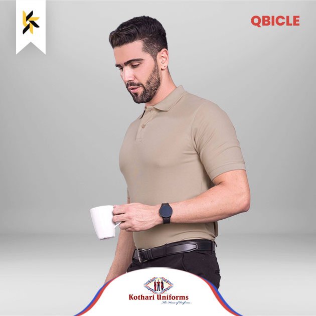 TS02 - Corporate Uniform Tshirts | Kothari Uniforms | Qbicle