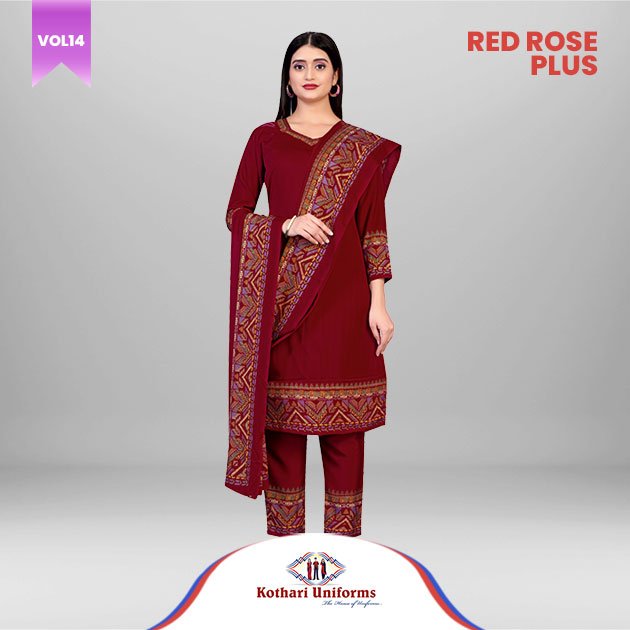 CRPS1B - Uniform Salwars | Kothari Uniforms | Red Rose Plus