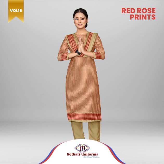 CRRP1B - Uniform Salwars | Kothari Uniforms | Red Rose Prints