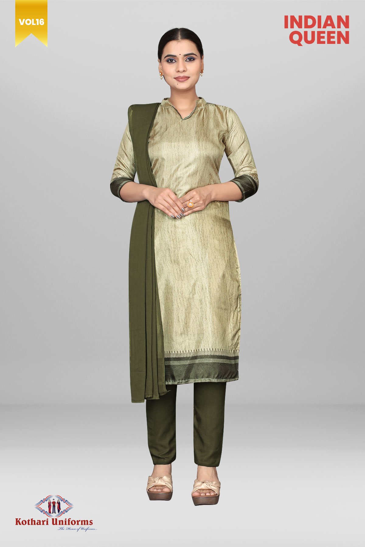 CIQ15A - Uniform Salwars | Kothari Uniforms | Indian Queen