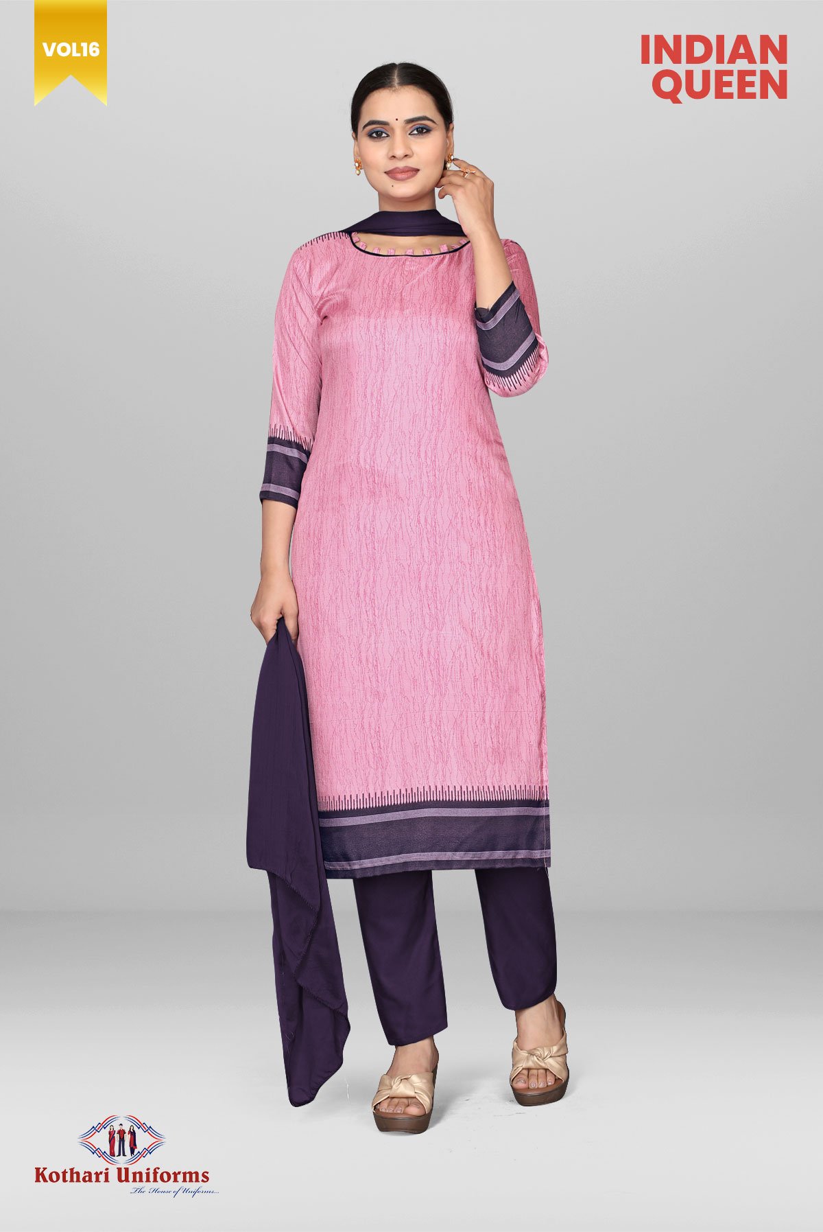 CIQ15B - Uniform Salwars | Kothari Uniforms | Indian Queen