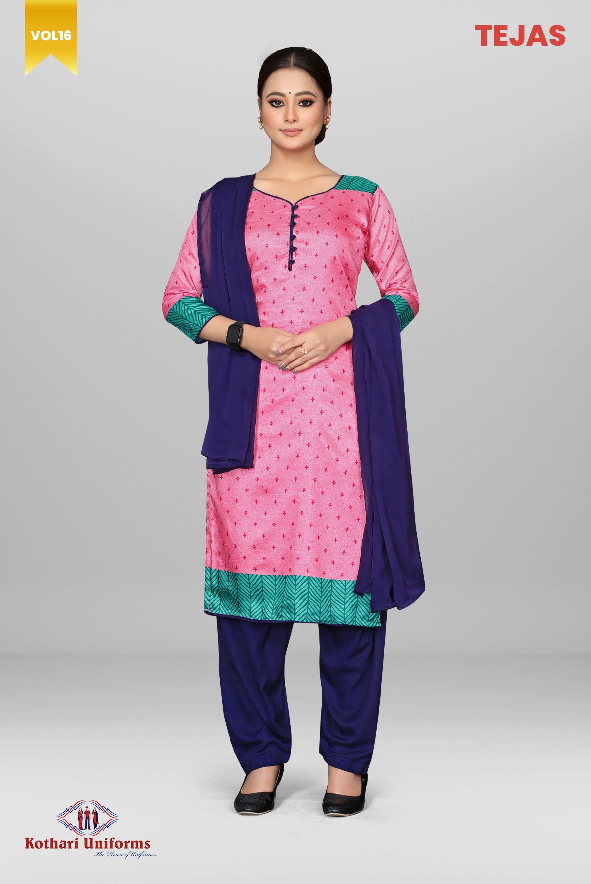 India’s largest Collection of UNIFORM SAREES & SALWARS for women-The ...