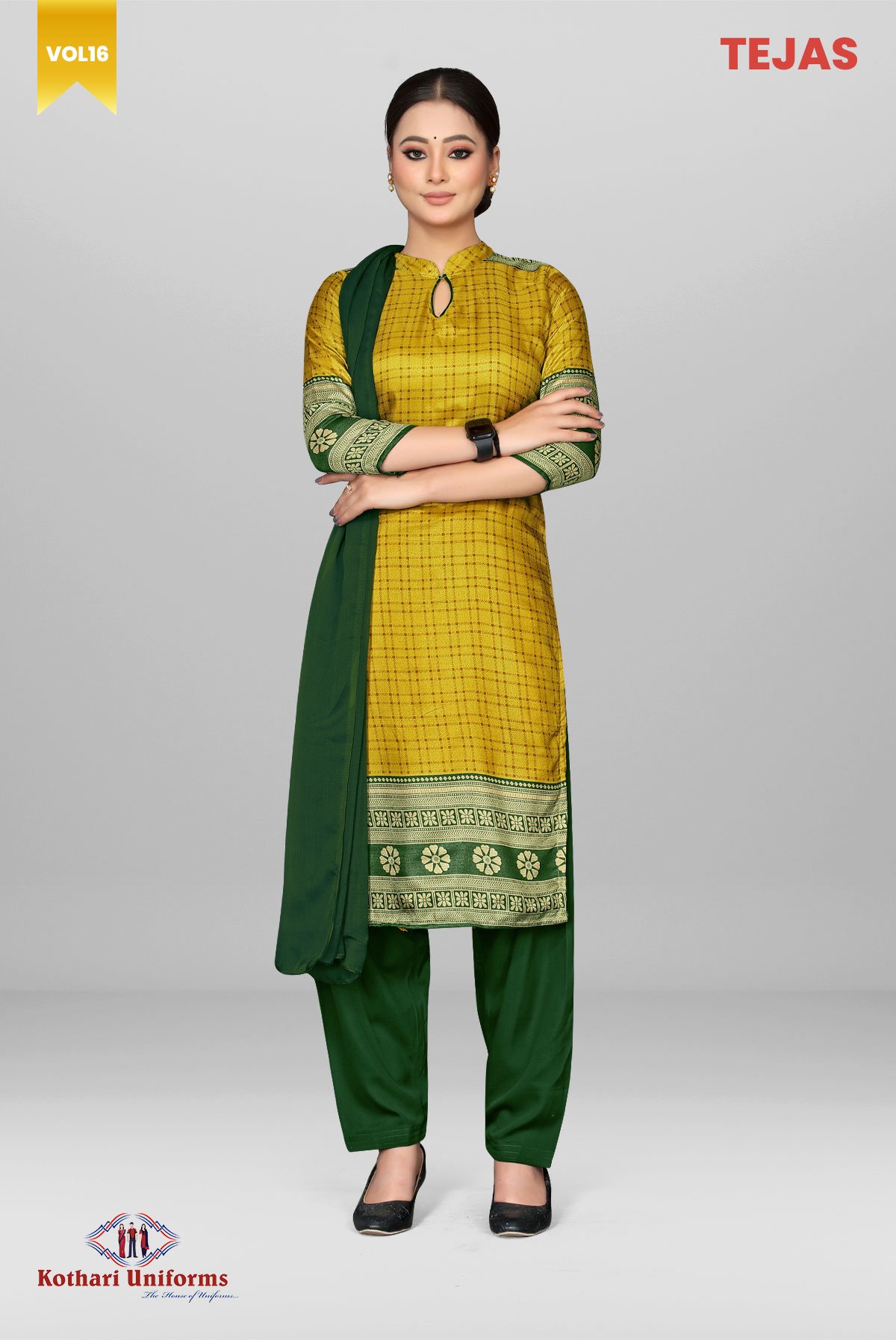 India’s largest Collection of UNIFORM SAREES & SALWARS for women-The ...