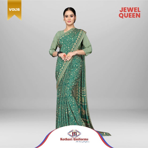 JQ2C - Uniform Sarees | Kothari Uniforms | Jewel Queen