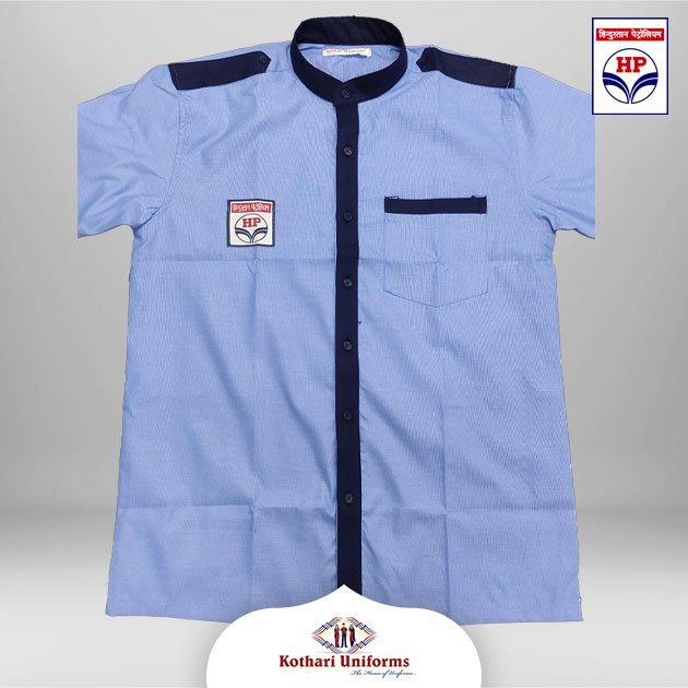 HPCL Branded Shirt | HPCL Uniforms | Hindustan Petroleum Corporation ...