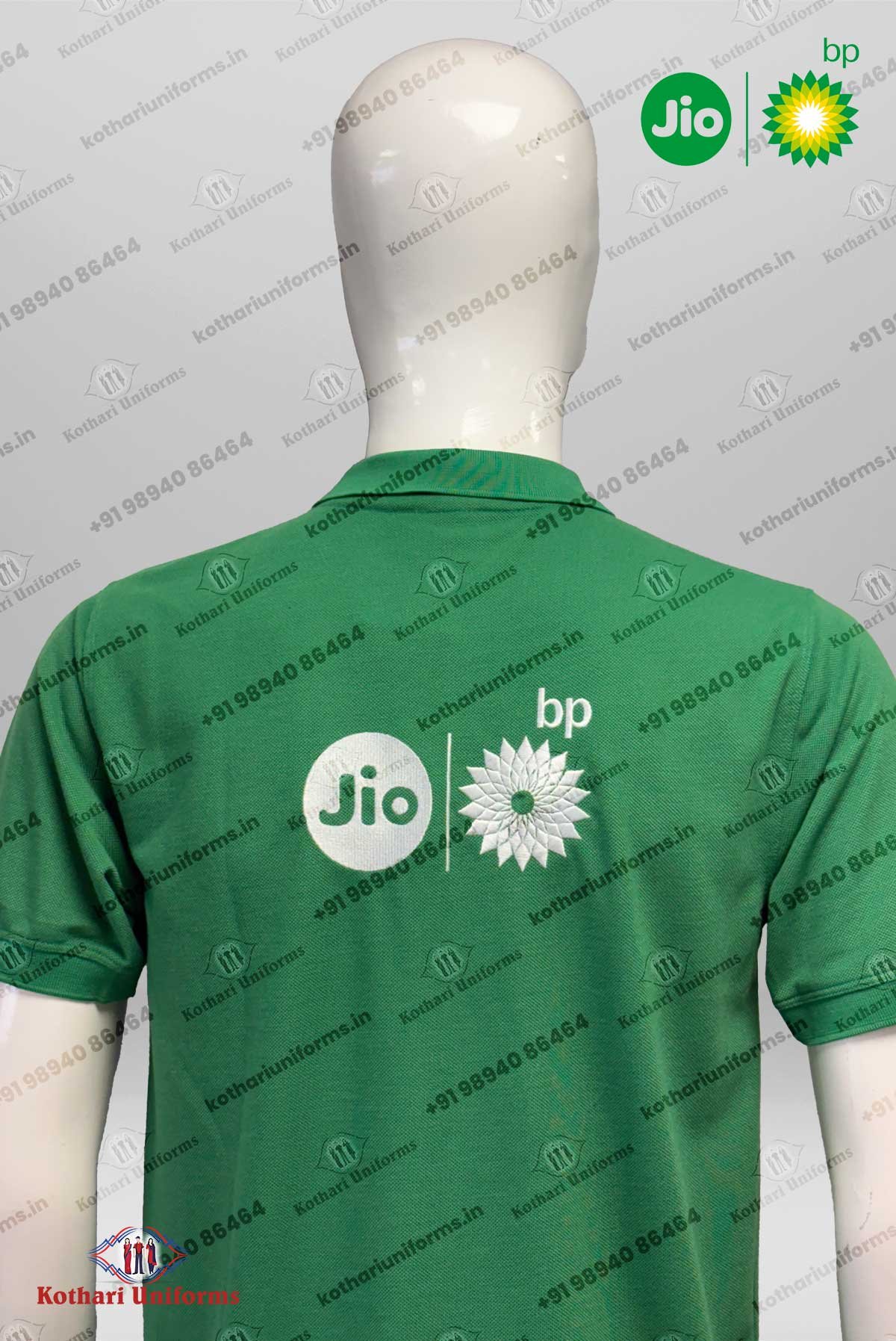 Jio BP Green Branded T-Shirt & pant | Jio BP Uniforms | Stylish ...