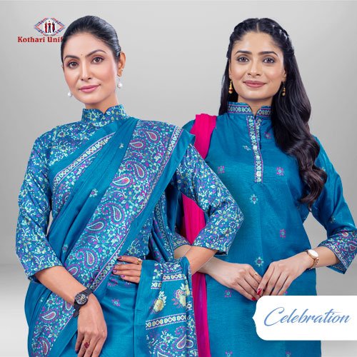 CL10D - Uniform Saree | Kothari Uniforms | Uniforms For Teachers