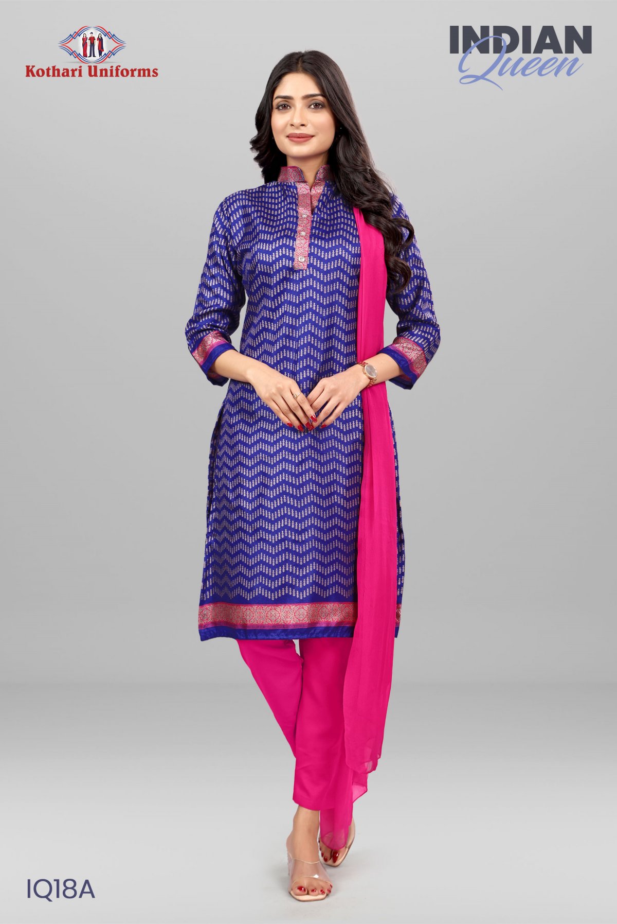 IQ18A - Uniform Saree Salwar Combo | KOTHARI UNIFORMS | Saree and ...