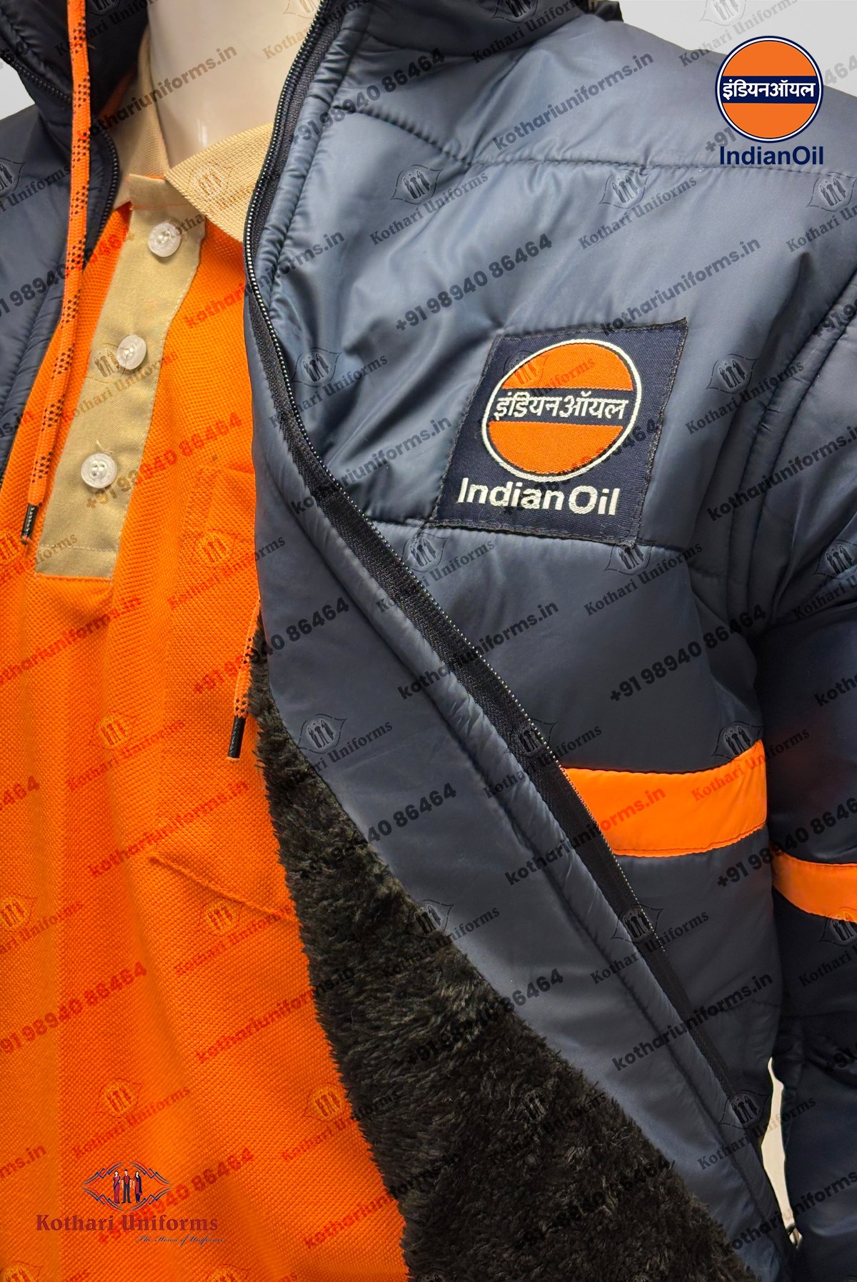IOCL Winter Jacket | IOCL Uniforms | Indian Oil Staff Uniform