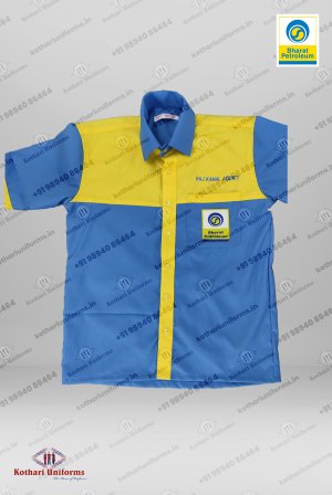 BPCL Branded Shirt | BPCL Uniforms | Bharat Petroleum Corporation Uniforms